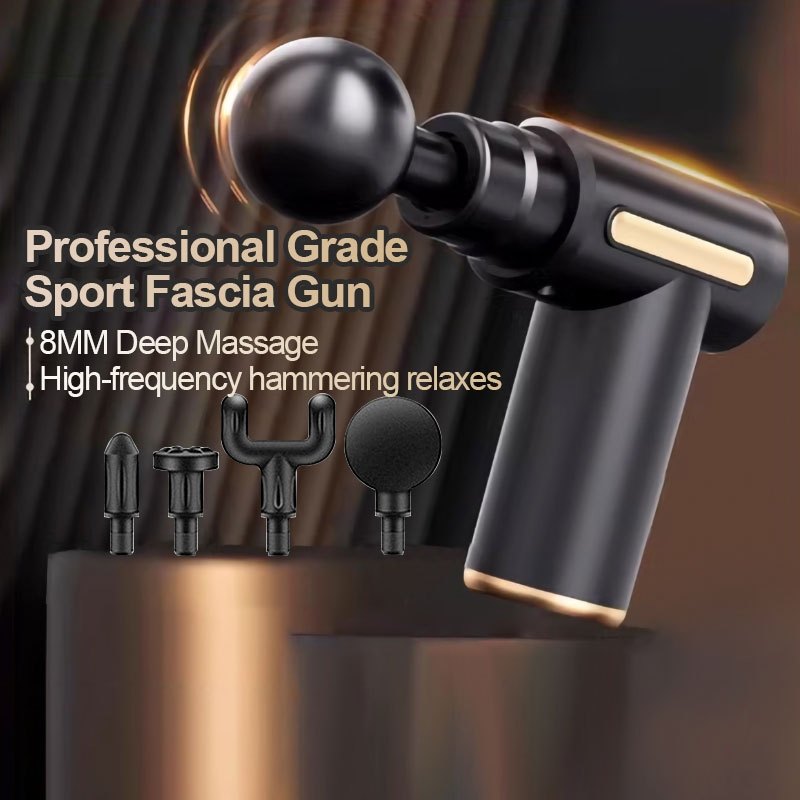 Massage Gun Muscle Relaxation Percussive High Frequency Vibration ...
