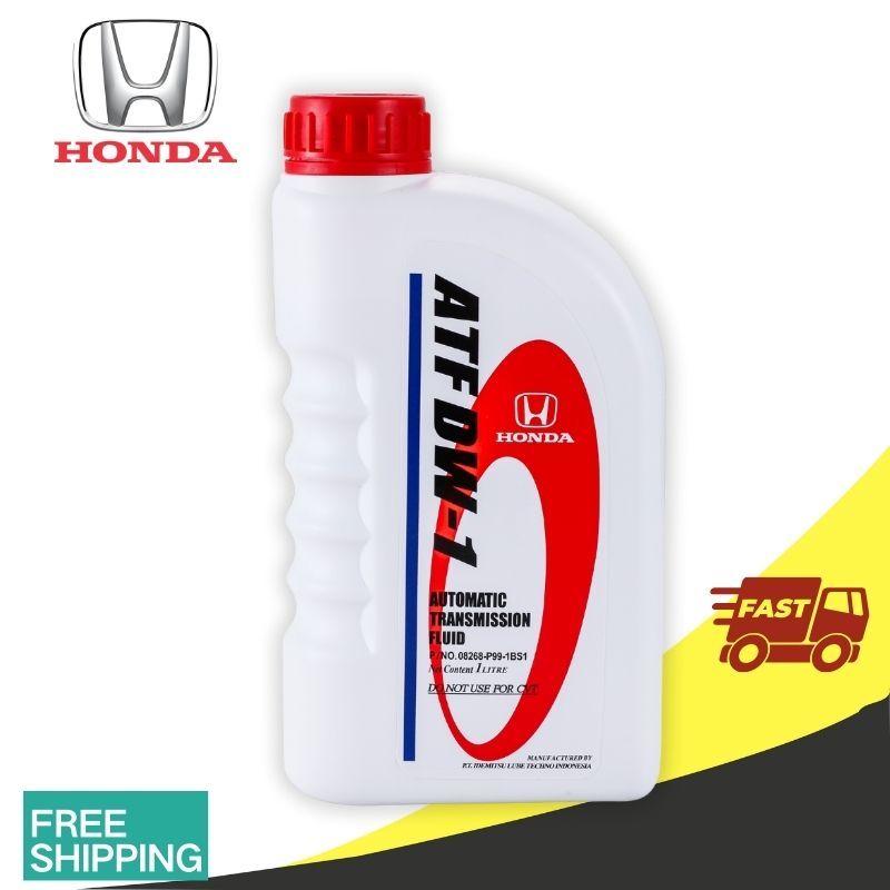 Honda Automatic Transmission Fluid (ATF DW-1) Original - 1L | Shopee ...