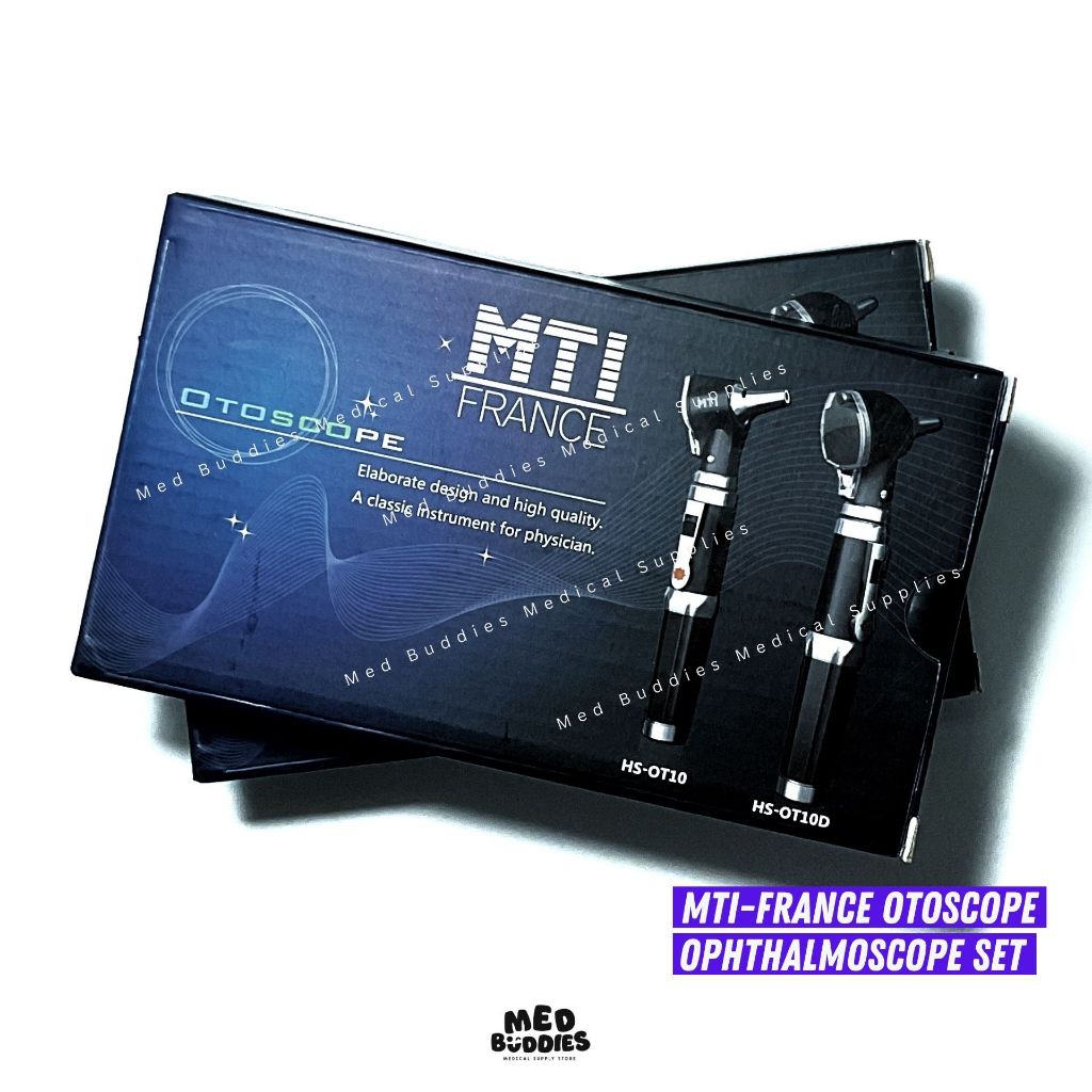 MTI Otoscope Ophthalmoscope Set | ENT Diagnostic Set | MTI-FRANCE ...