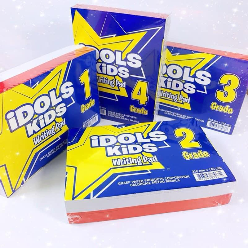 Pad Paper Grade 1, Grade 2, Grade 3, Grade 4 (10pads per pack) | Shopee ...