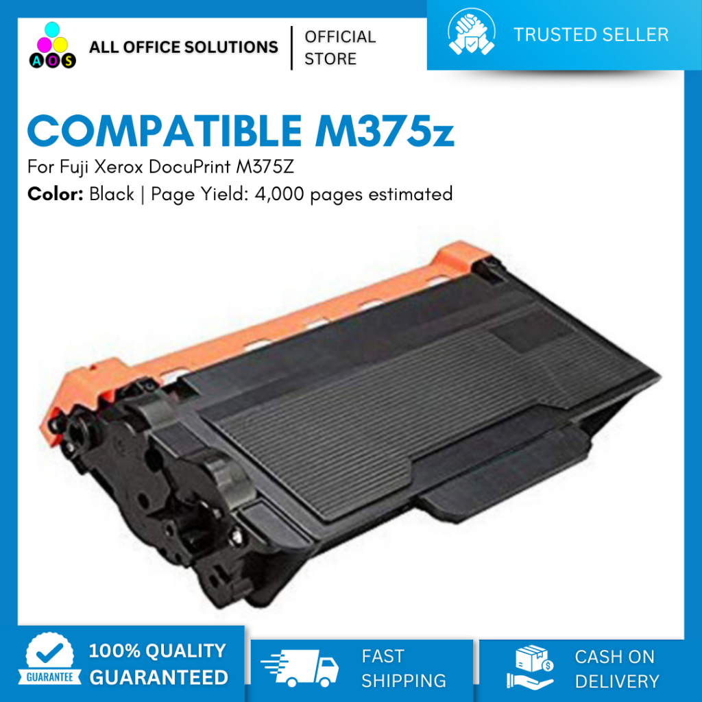 AOS Brand New Compatible Toner for Fuji Xerox DOCUPRINT M375Z BLACK ...