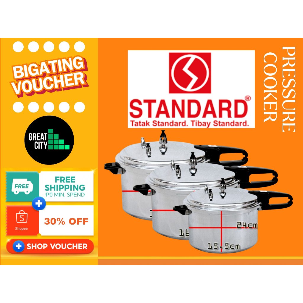 Standard Pressure Cooker 8 Quartz SPC 8QC | Shopee Philippines