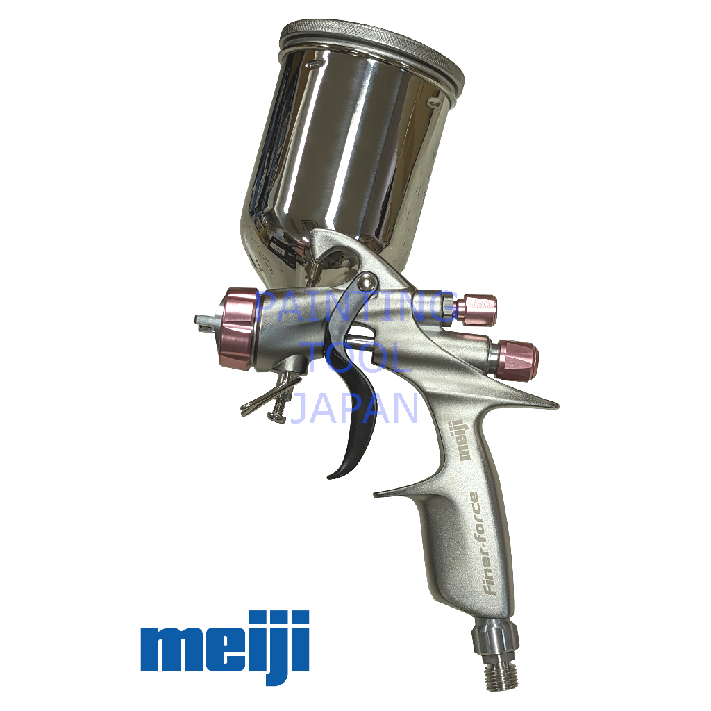 Meiji FINER FORCE C 【Direct From Japan】 1.4mm Side Cup Spray Gun for ...