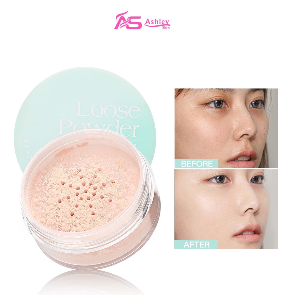 Ashley Shine Face Powder Matte Finish Oil-Control Long-lasting Smooth ...