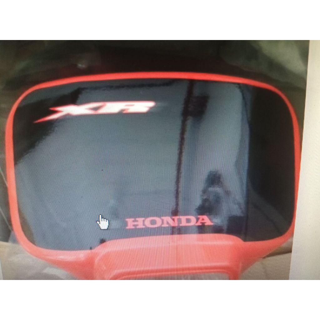 HONDA XR200 HEADLIGHT COWL STICKER BLACK 87126-KCN-D30ZA | Shopee ...