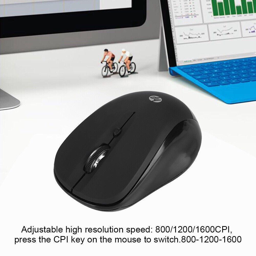 HP FM510a 2.4Ghz Wireless Optical USB Mouse 1600DPI Laptop PC Computer ...