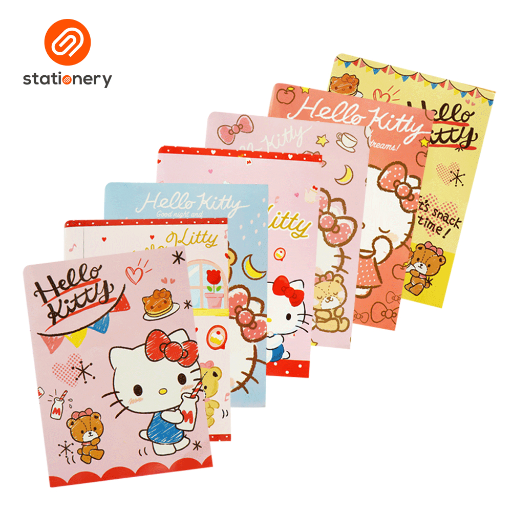 Hello Kitty Composition Notebook 80lvs Pack of 7 | Shopee Philippines