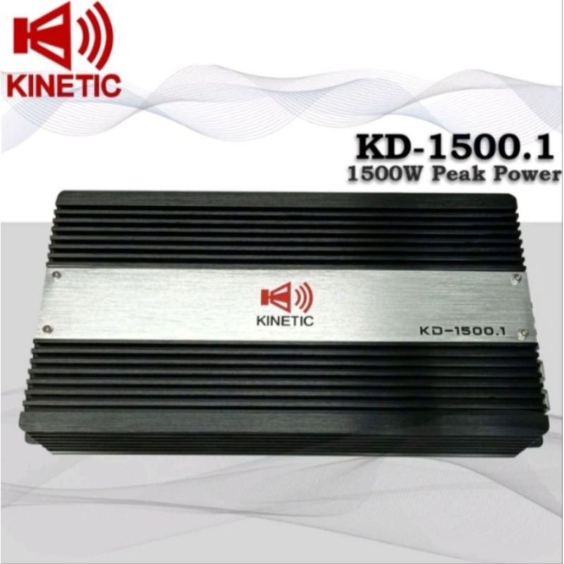 Kinetic Car Amplifier ( KD-1500.1 ) 1500WATTS PEAK POWER | Shopee ...
