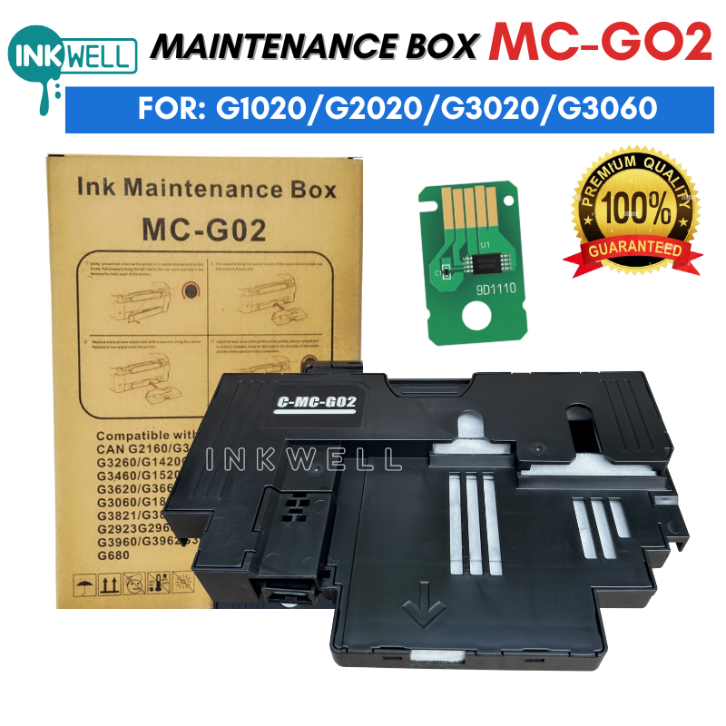 Maintenance Box MC G02 McG02 for PIXMA G1020 G2020 G3020 G3060 canon ...
