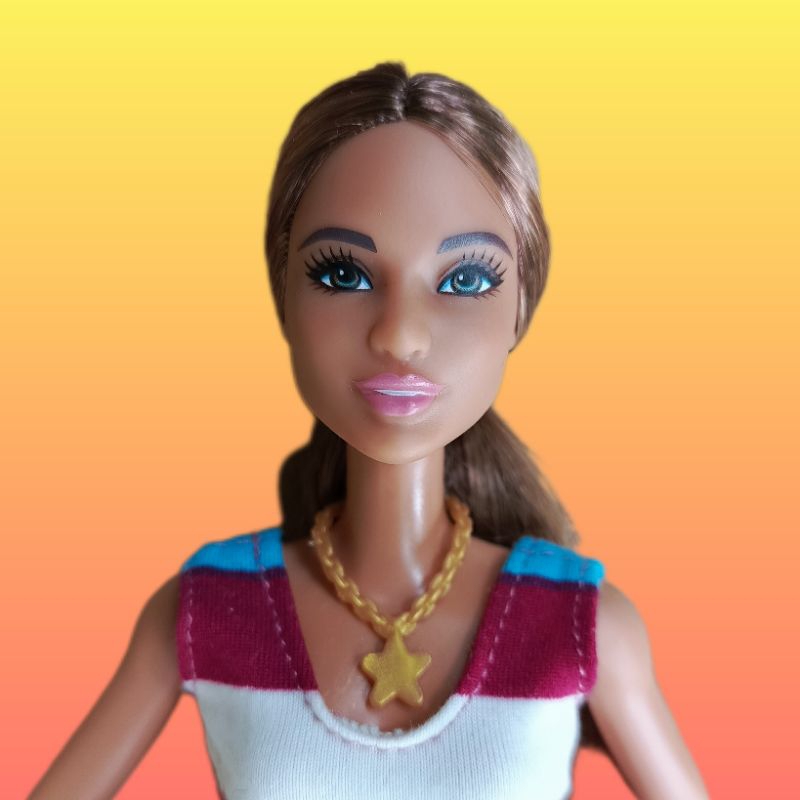 Barbie Doll Articulated Rainbow Outfit June Face Mold | Shopee Philippines