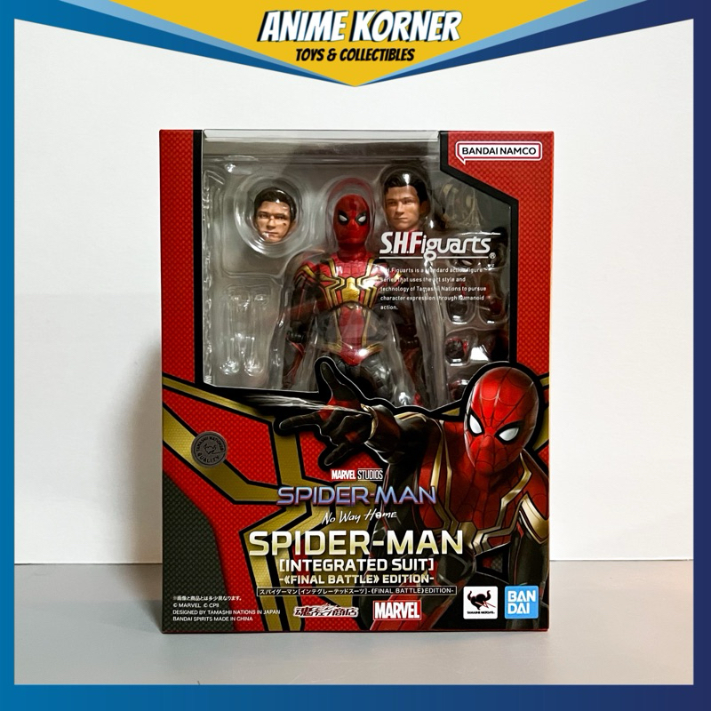 S.H. Figuarts SHF Spider Man Integrated Suit Final Battle Edition ...