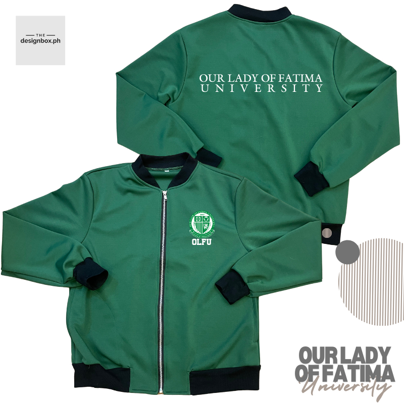 OLFU Our Lady of Fatima University Bomber Jacket Unisex | Shopee ...