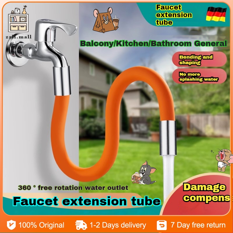 Flexible Hose Extension Pipe for kitchen sink and bathroom 360° free ...