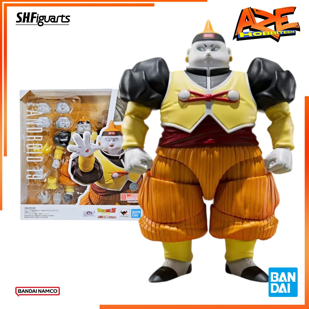 SHFiguarts SHF Dragon Ball Z Android 19 Action Figure Bandai Dbz ...