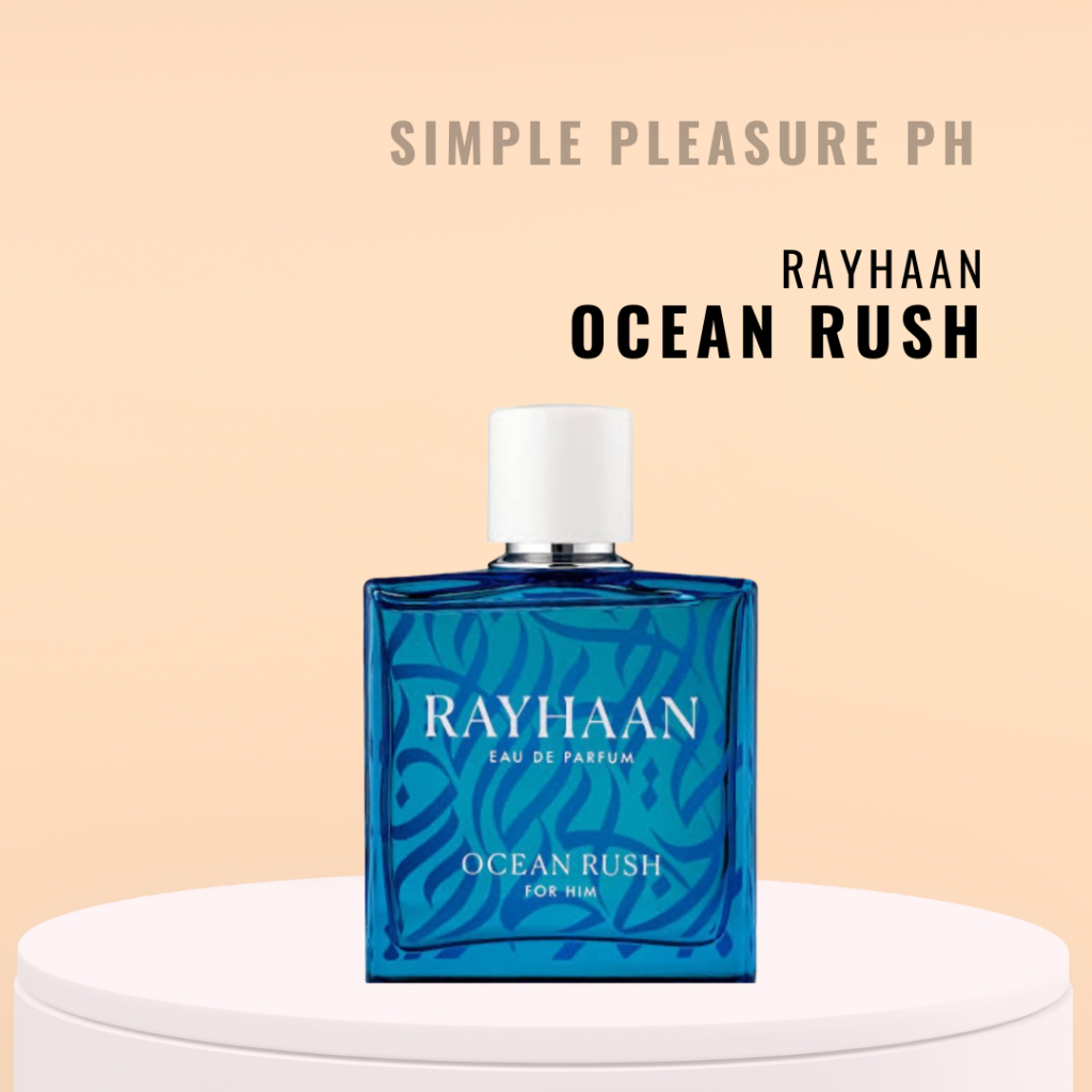 SP Rayhaan Ocean Rush EDP 100ML Bottle | Shopee Philippines