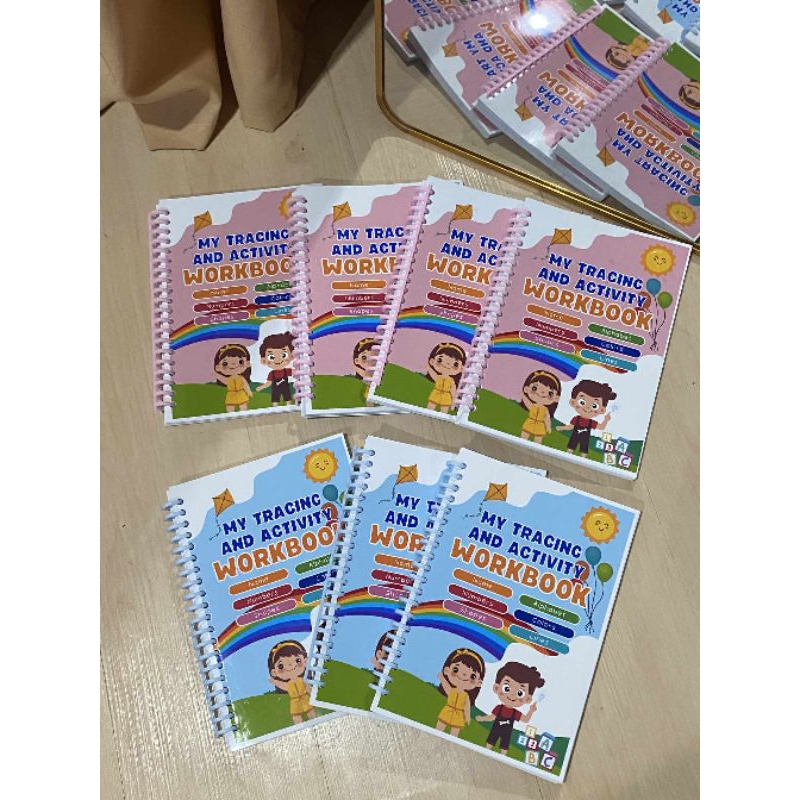 Tracing and Activity Workbook for Kids A5 size | Shopee Philippines