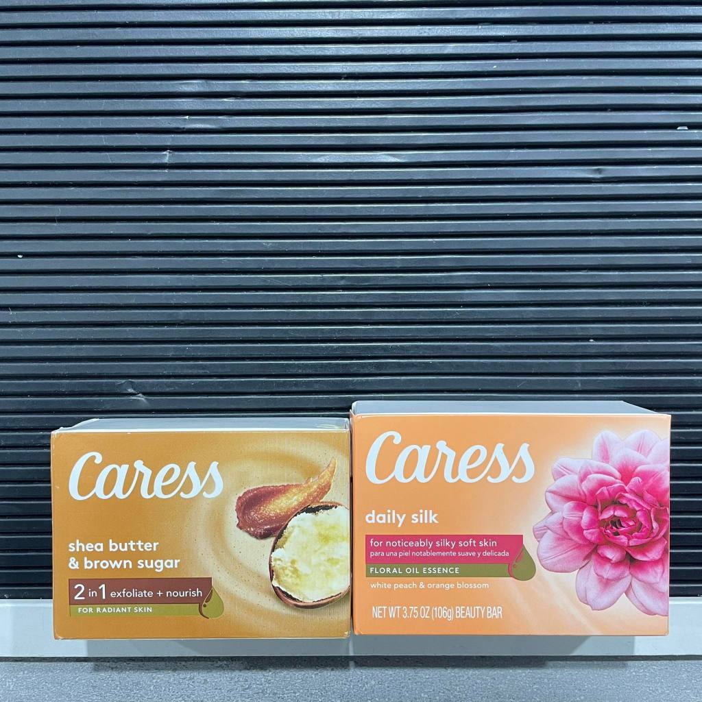 Caress Daily Silk Floral Fushion Oil Bath Soap 106g 1pc/Shea Butter ...