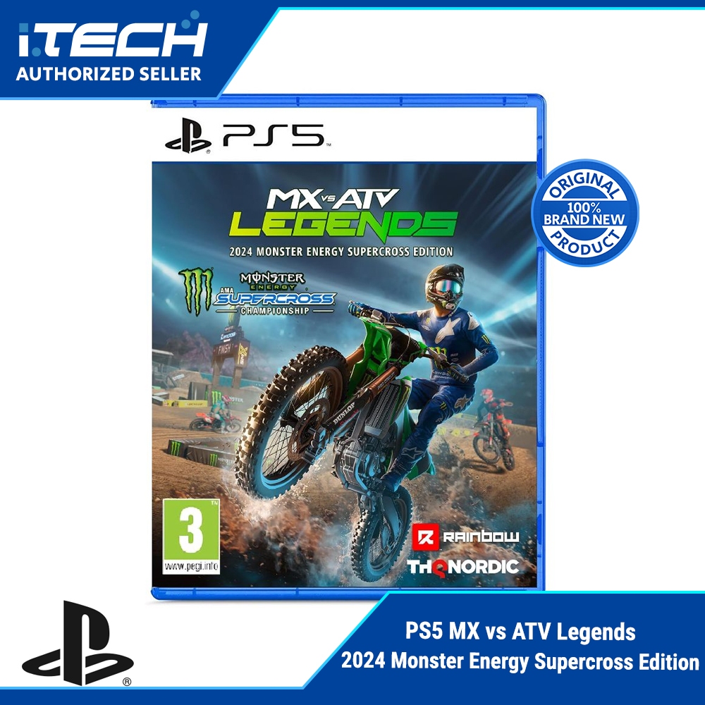 PlayStation PS5 MX vs ATV Legends - 2024 Monster Energy Supercross ...