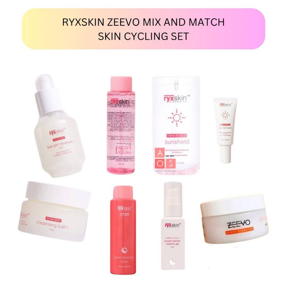 Ryx, Zeevo Mix & Match Skincare Skin Cycling Double Cleansing ...