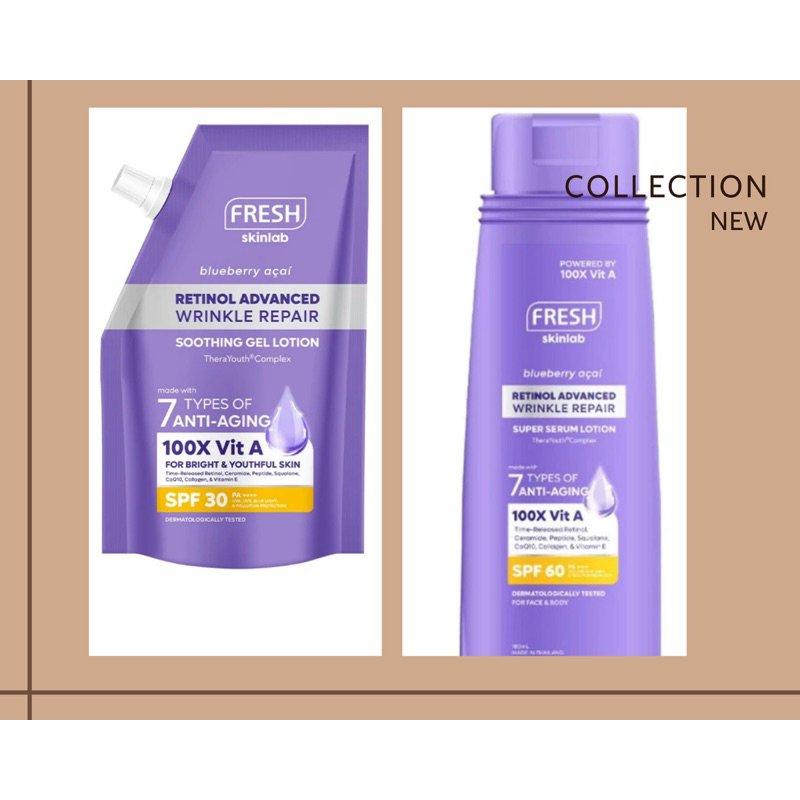 FRESH Skinlab Blueberry Acai Retinol Advance Wrinkle Repair Soothing ...