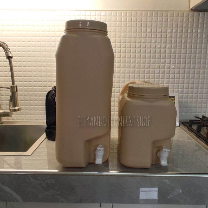 AESTHETIC BEIGE COLOR WATER CONTAINER | Home Buddies Inspired | Shopee ...