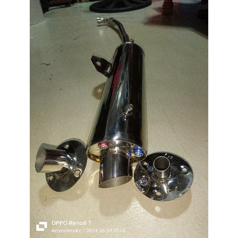 Smash115 EVO type APIDO Chicken pipe 3IN1 Tip Deturnilyo stainless plug ...