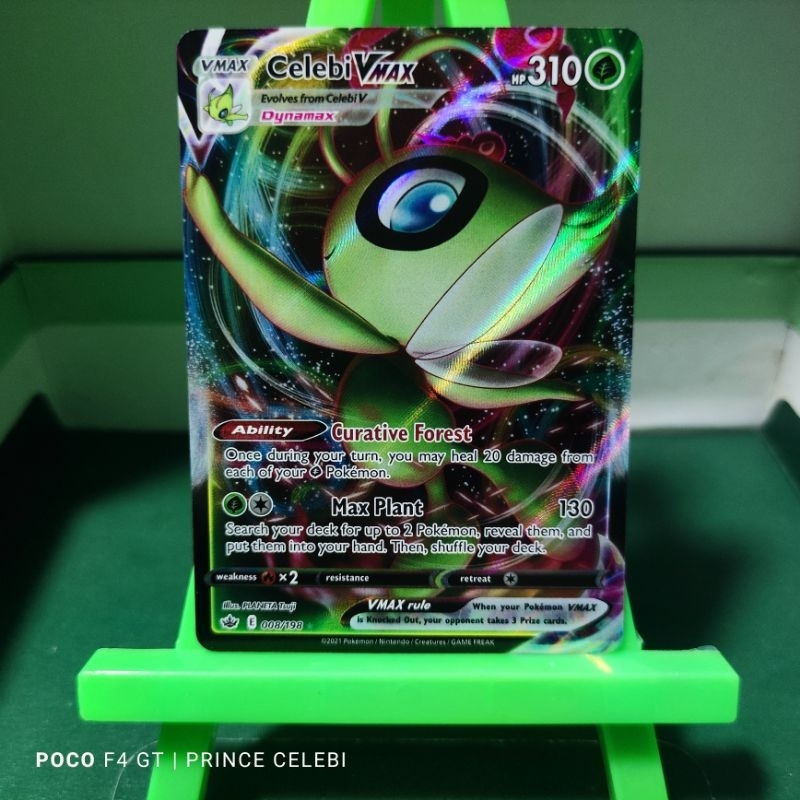Pokemon TCG - Celebi Vmax | Shopee Philippines