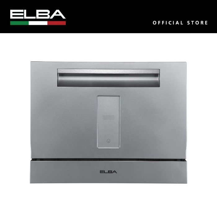 ELBA CDW68-55S Countertop Dishwasher Silver 55cm | Shopee Philippines