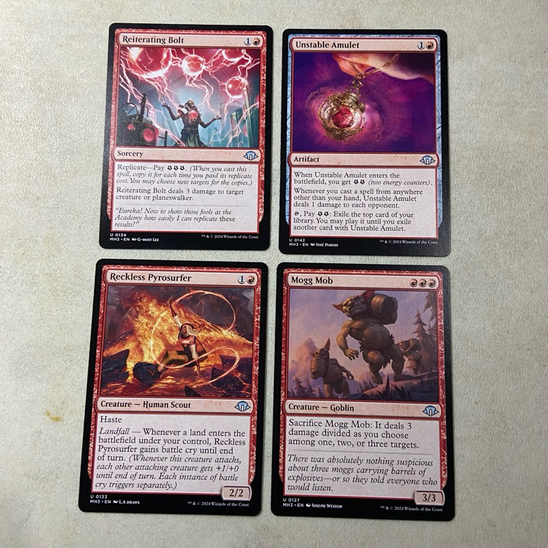 REITERATING BOLT UNSTABLE AMULET RECKLESS PYROSURFER MOGG MOB | MH3 ...