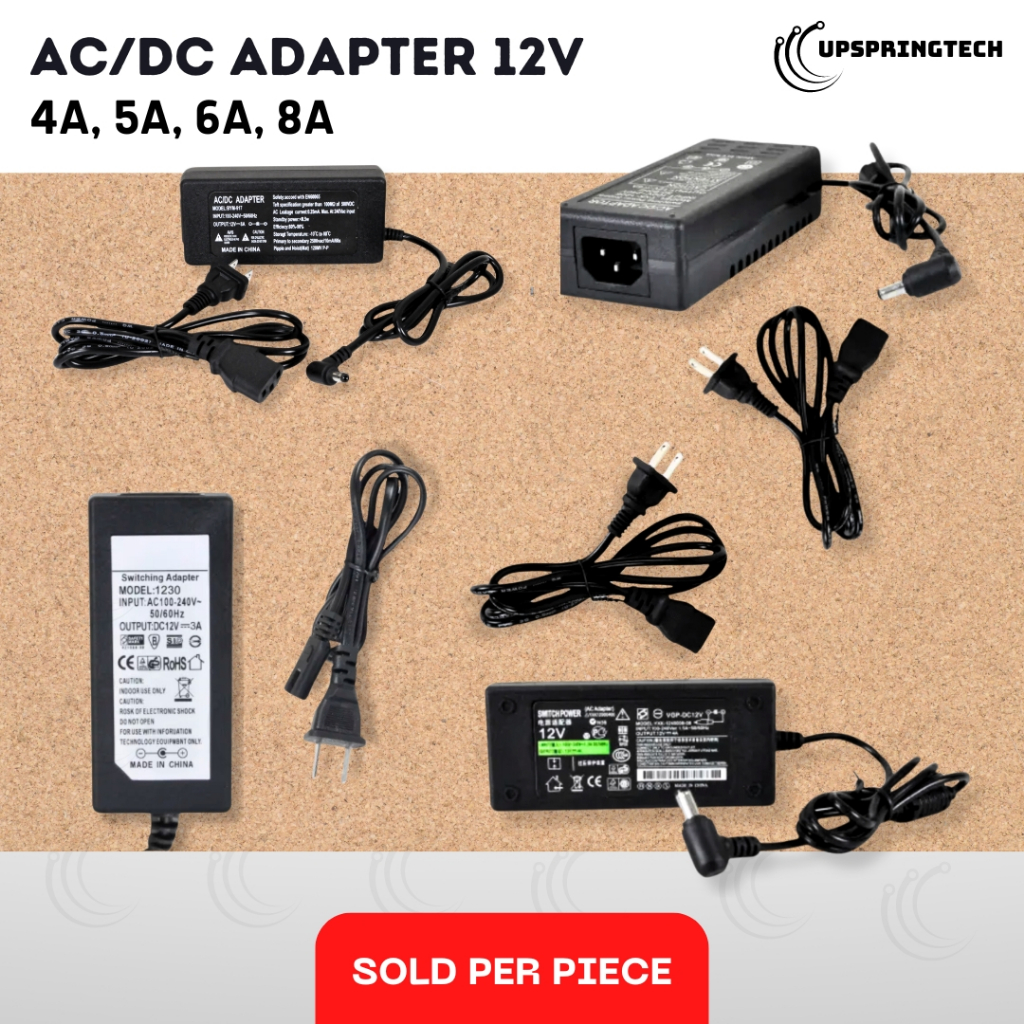 AC/DC Adapter Switching Power Supply Adapter 12V | Shopee Philippines