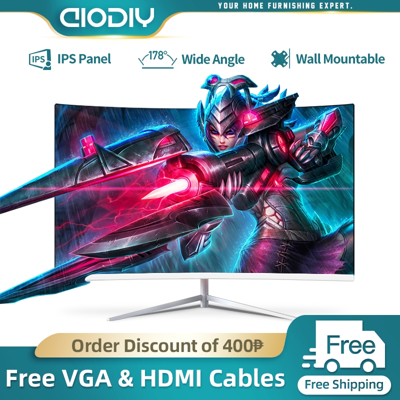 Monitor Borderless Curved Computer Monitor 27 Inches | Shopee Philippines