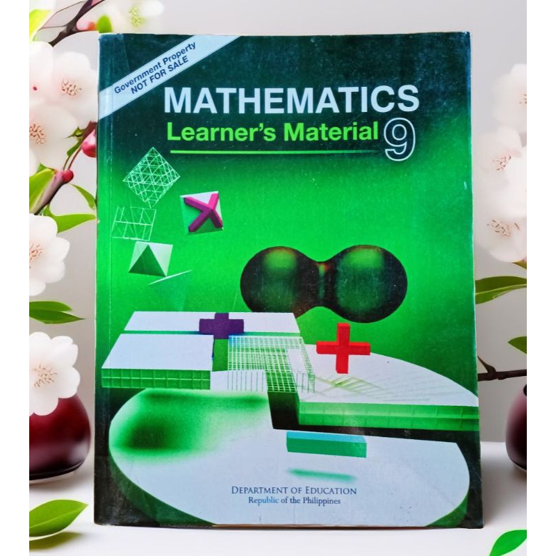 MATHEMATICS GRADE 9 ( LEARNERS MATERIAL ) DepEd | Shopee Philippines