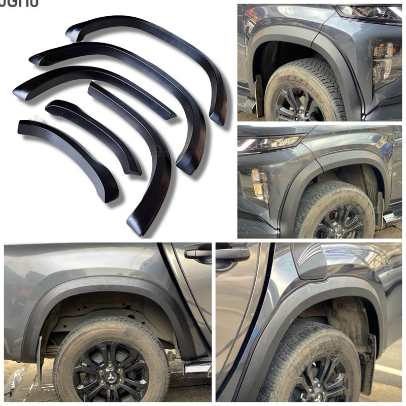 Mitsubishi Triton Strada 2019 - 2023 Slim Fender Flare | Shopee Philippines