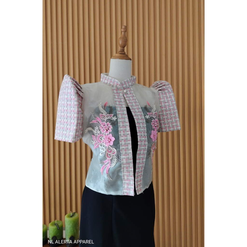 MODERN FILIPINIANA MESTIZA BOLERO BARONG AND INNER DRESS FOR WOMEN ...