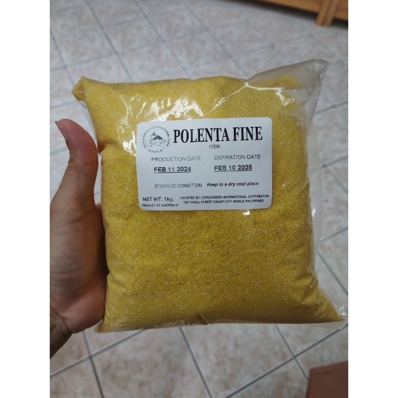 POLENTA FINE 1KG (EXP: FEB 10, 2025) | Shopee Philippines