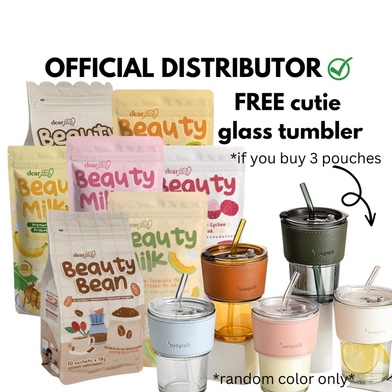 Beauty Milk & Bean buy 3 get FREE Aesthetic Mug Andrea Brilliantes Bea ...