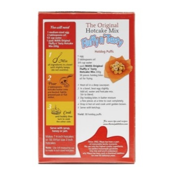 Maya The Original Hotcake/Pancake Mix Fluffy n' Tasty 200G | Shopee ...