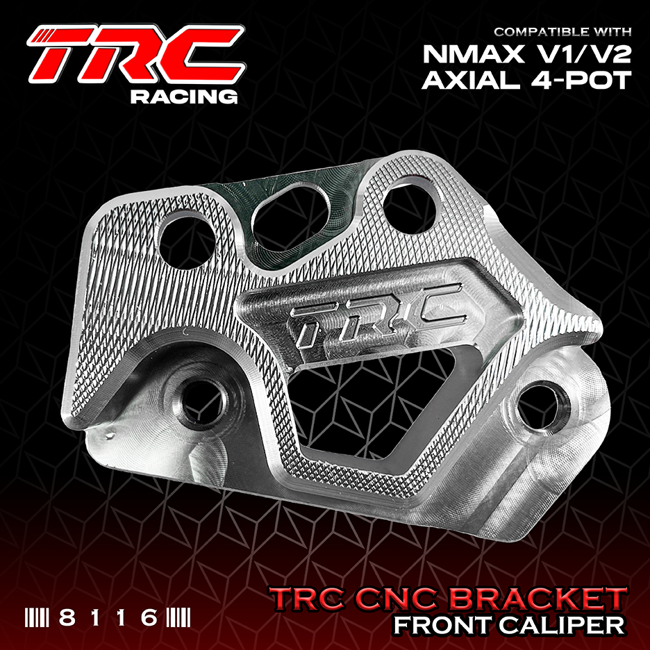 TRC RACING 4POT FRONT AXIAL CALIPER BRACKET (230MM DISC) FOR NMAX v1/v2 8116 | Shopee Philippines