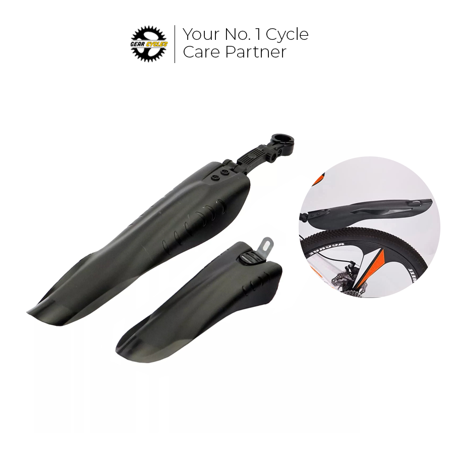 Front & Rear Mudguard Mountain Road Bike MTB Bicycle Fender Front Rear ...