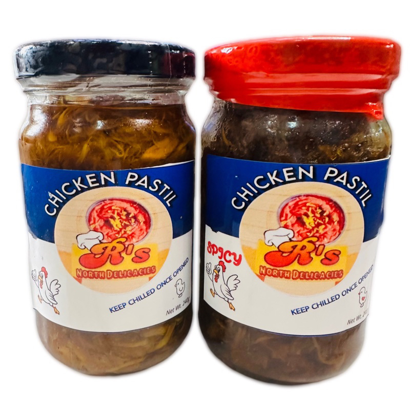 RSSHOPS Spicy Chicken Pastil Original Big 220ml Instant Food | Shopee ...