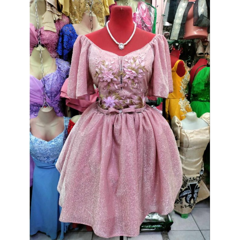 cocktail dress for JS prom/debut birthday | Shopee Philippines