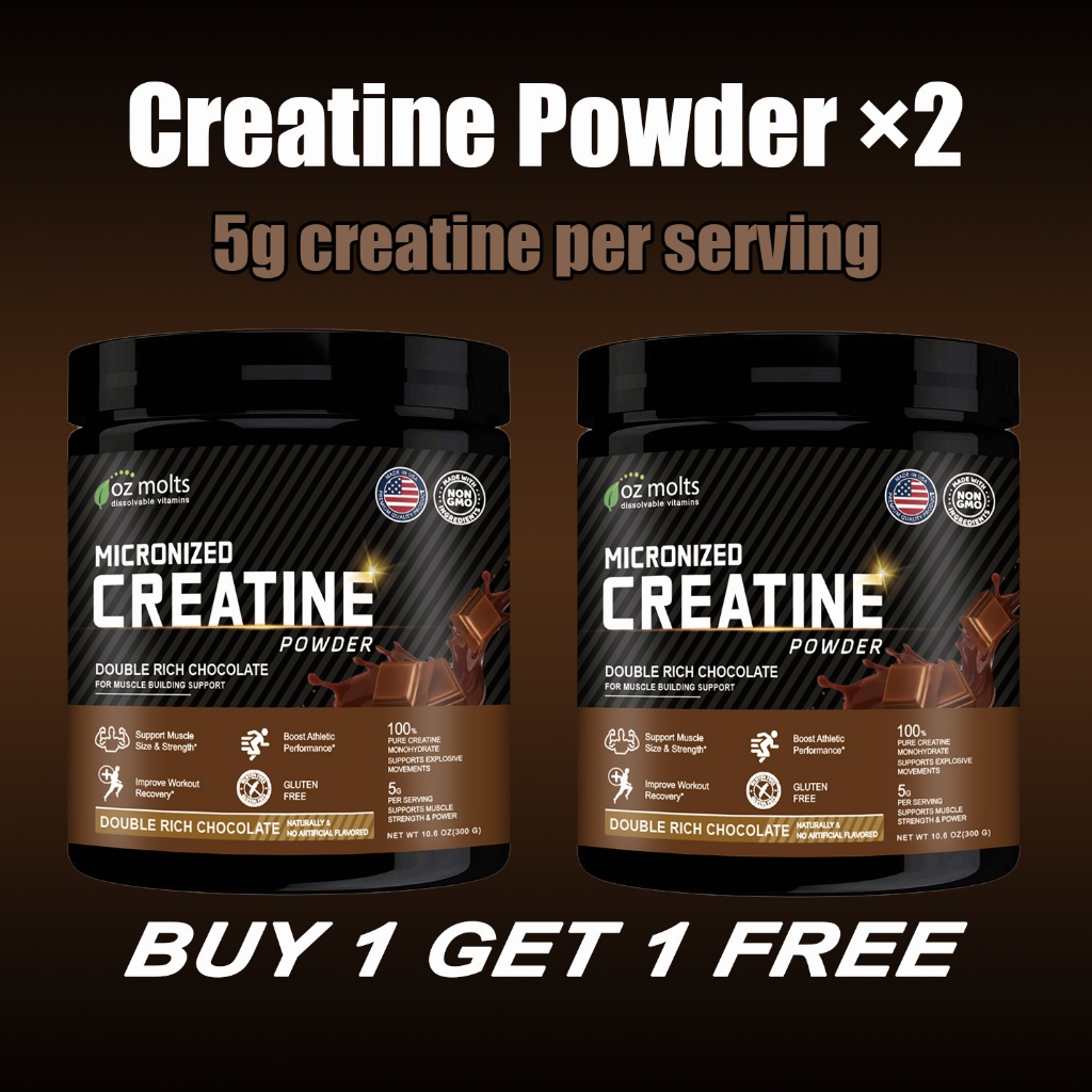 Ozmolts Creatine Monohydrate Powder Chocolate Athlene Creatine Pre ...