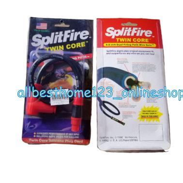Split Fire Twin Core Spark Plug Cap With High Tension Wire(Splitfire ...