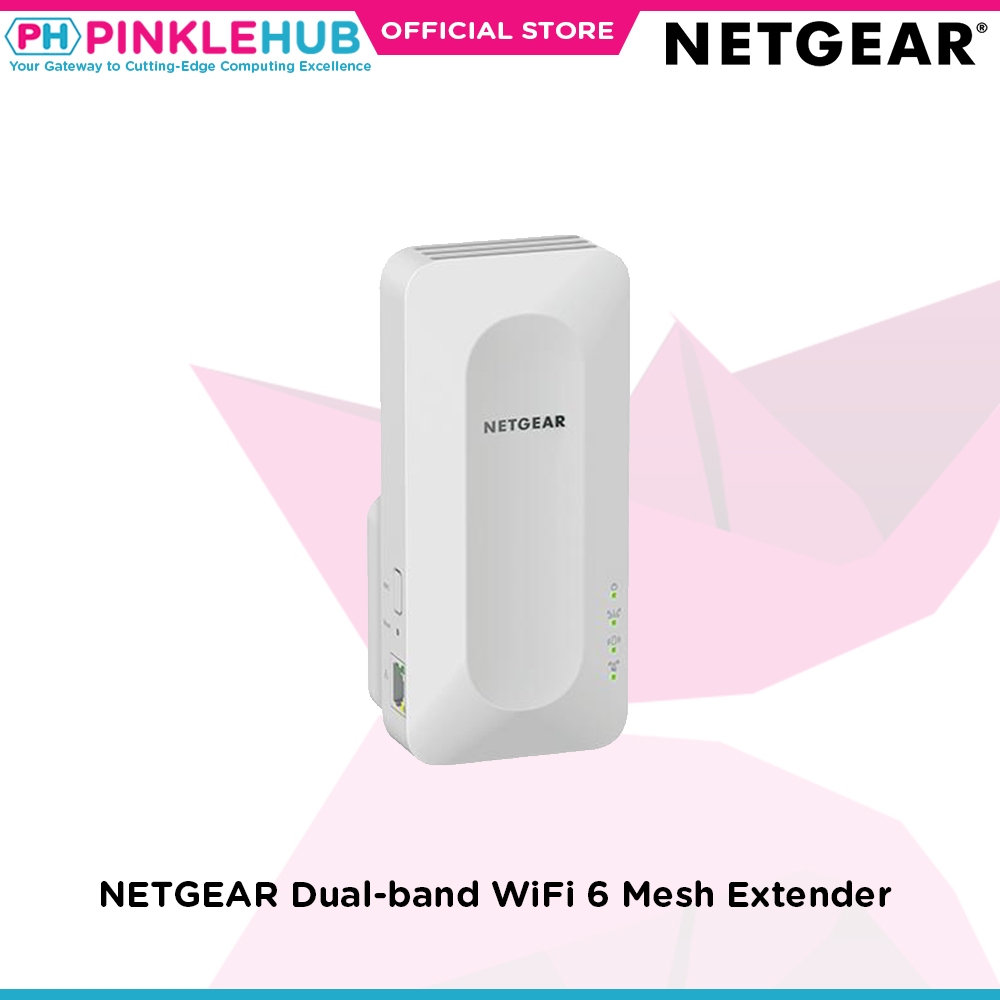 NETGEAR Dual-band WiFi 6 Mesh Extender AX1800 WiFi Mesh Extender (EAX15 ...