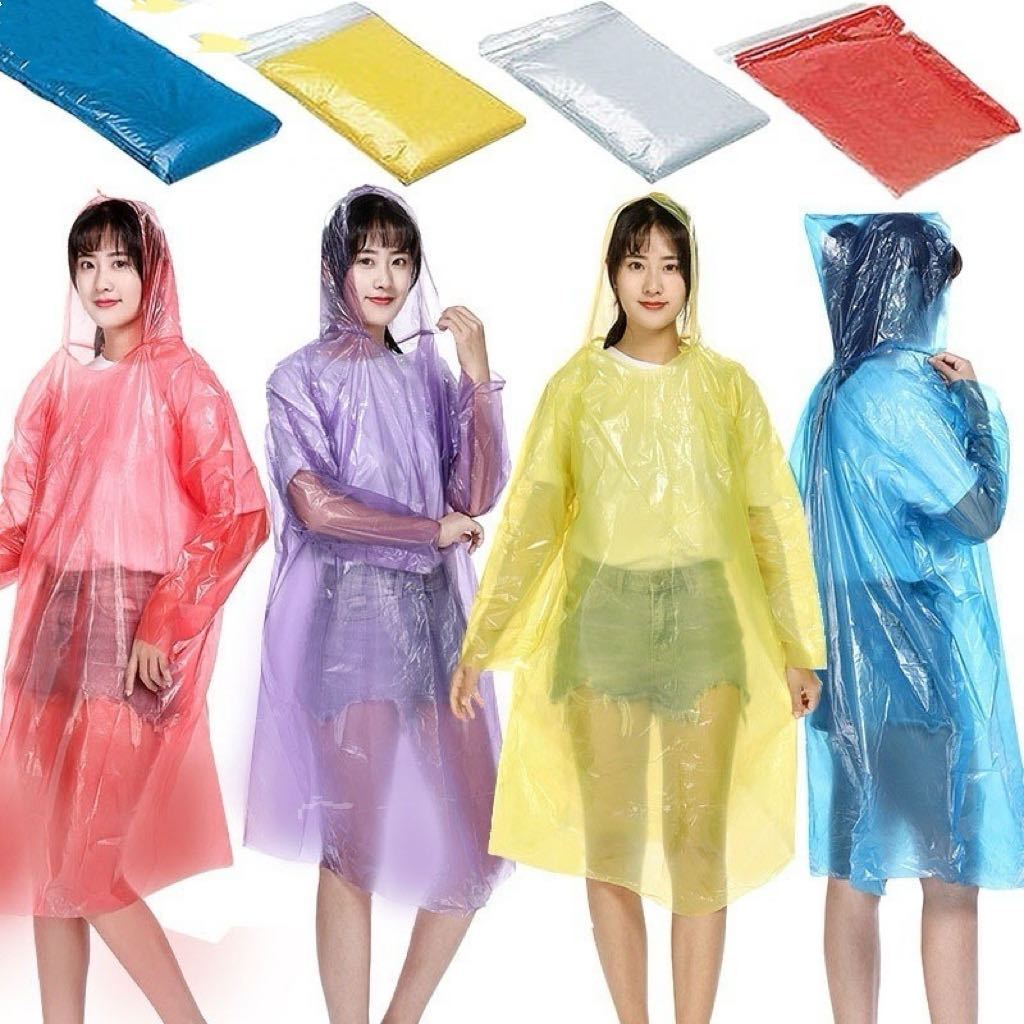 1pc disposable raincoat rain shield poncho coat anti wet clothes rain ...