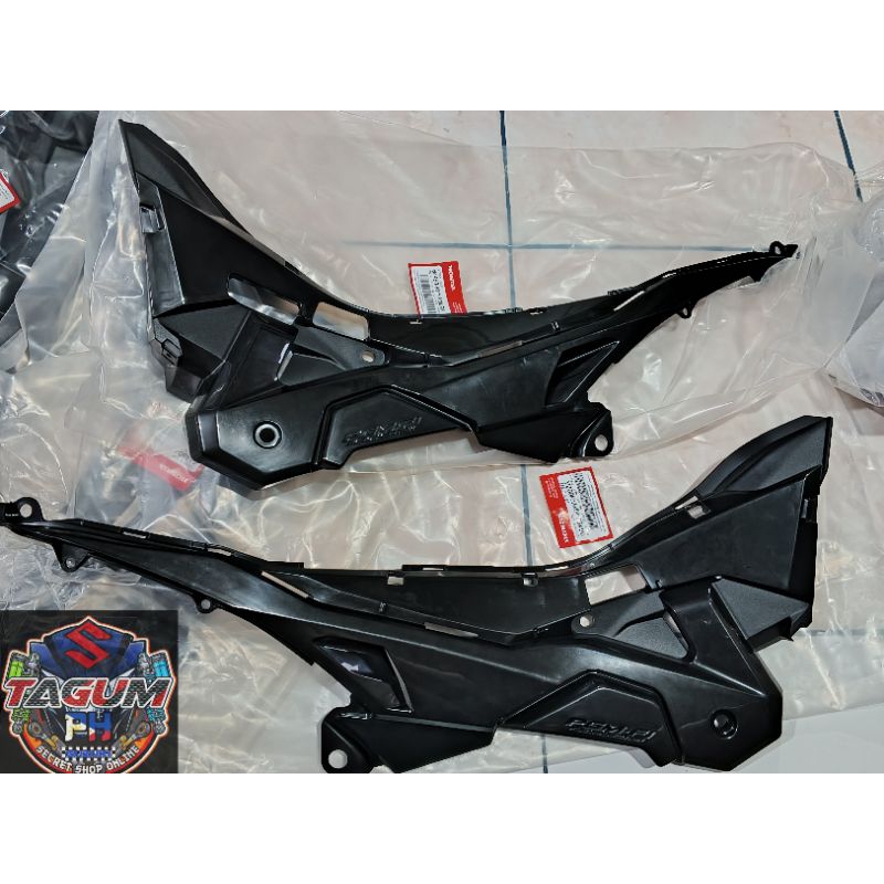 xrm 125 fi cover side left and right genuine (HONDA). | Shopee Philippines