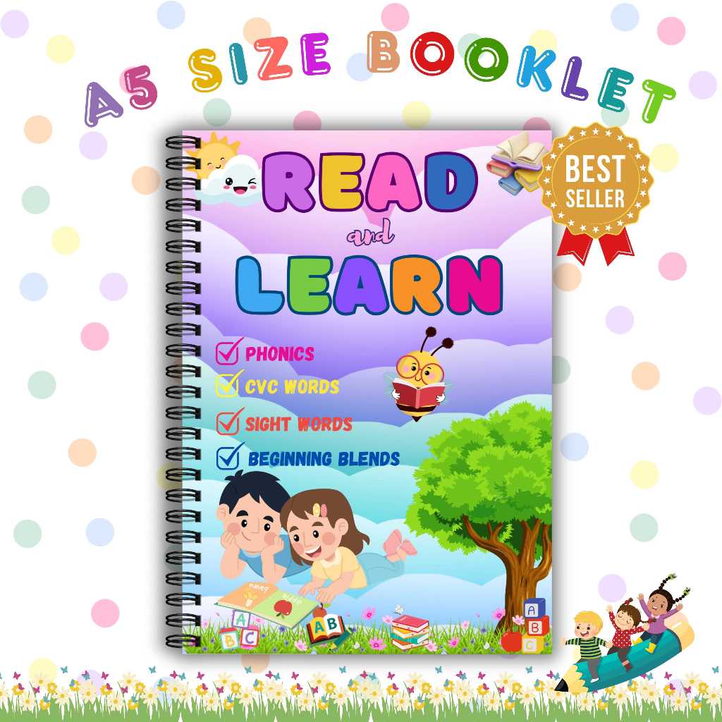 Read and Learn (Phonics, CVC Words, Sight Words, Beginning Blends ...
