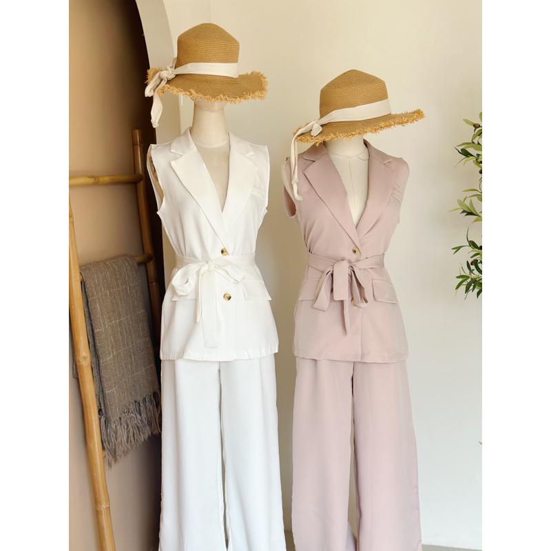 SSM BADDIE VEST COORDINATES | Shopee Philippines