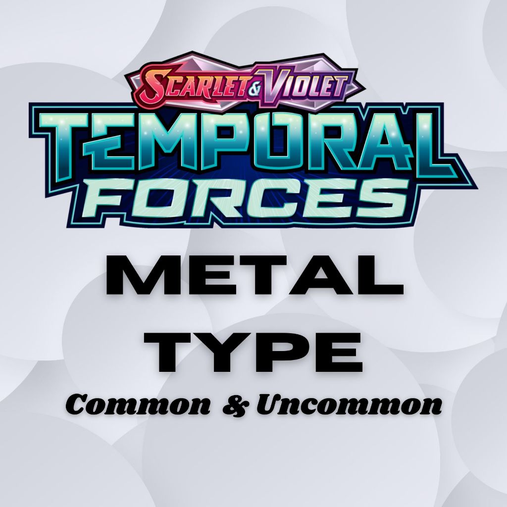 temporal forces normal type common and uncommon non holo pokemon ...