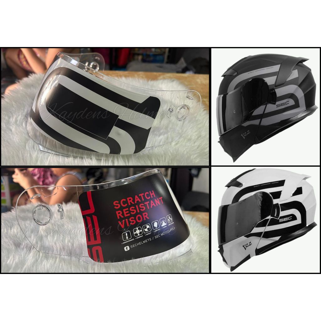 CLEAR LENS FOR SEC PILOT MODULAR HELMET | Shopee Philippines